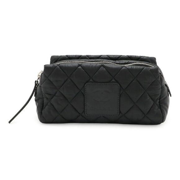 CHANEL | Bags | Chanel Nylon Coco Cocoon Cosmetic Pouch | Poshmark